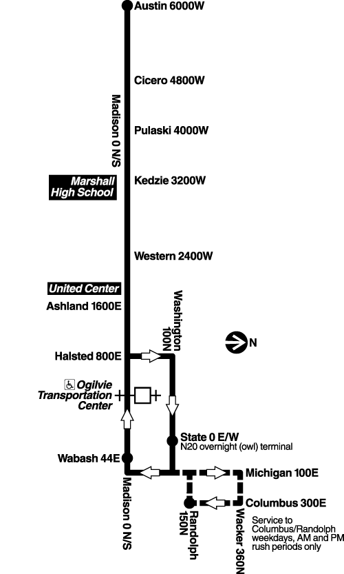 20 Madison (Bus Route Info) - CTA