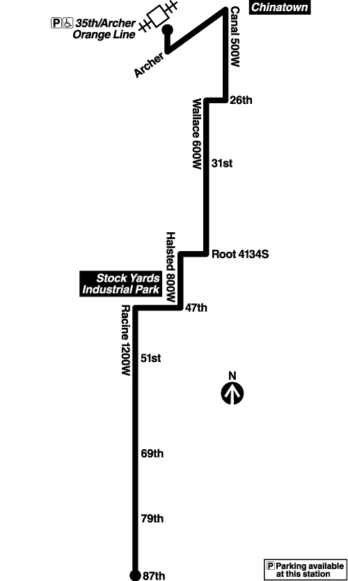 Wallace/Racine (Bus Route Info) - CTA