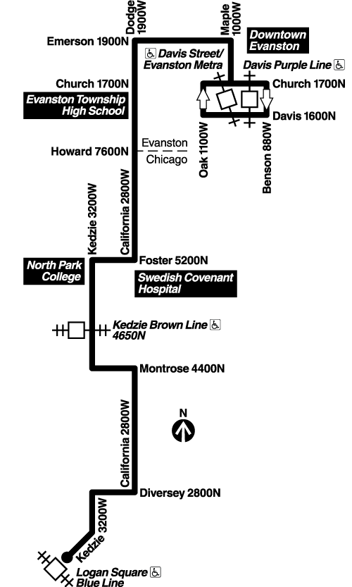 93 California/Dodge (Bus Route Info) - CTA