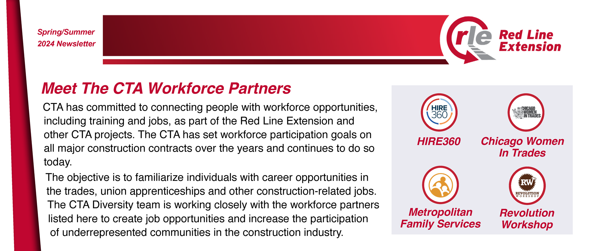 CTA Red Line Extension Project - CTA