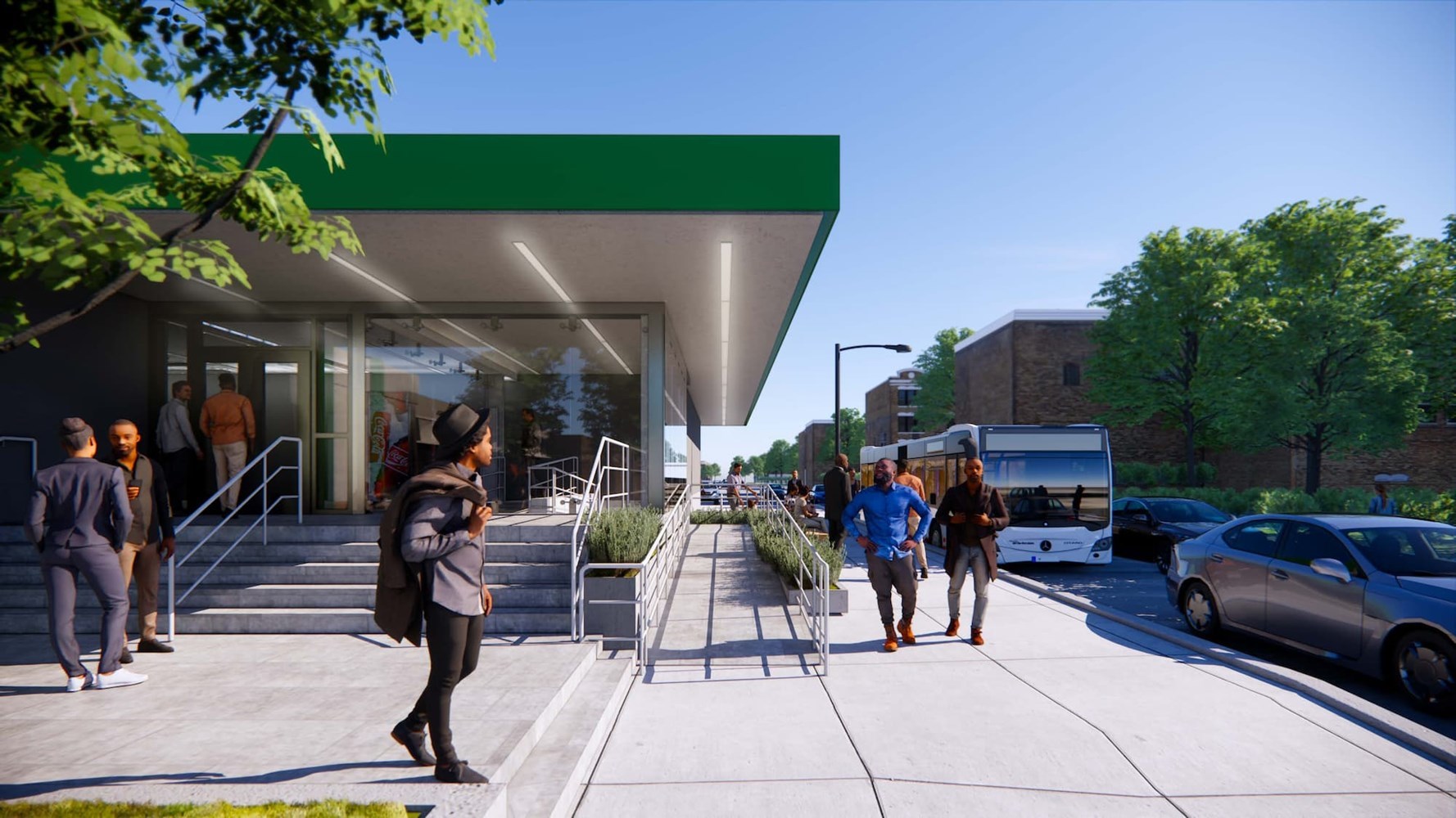 Austin Green Line station - All projects - CTA